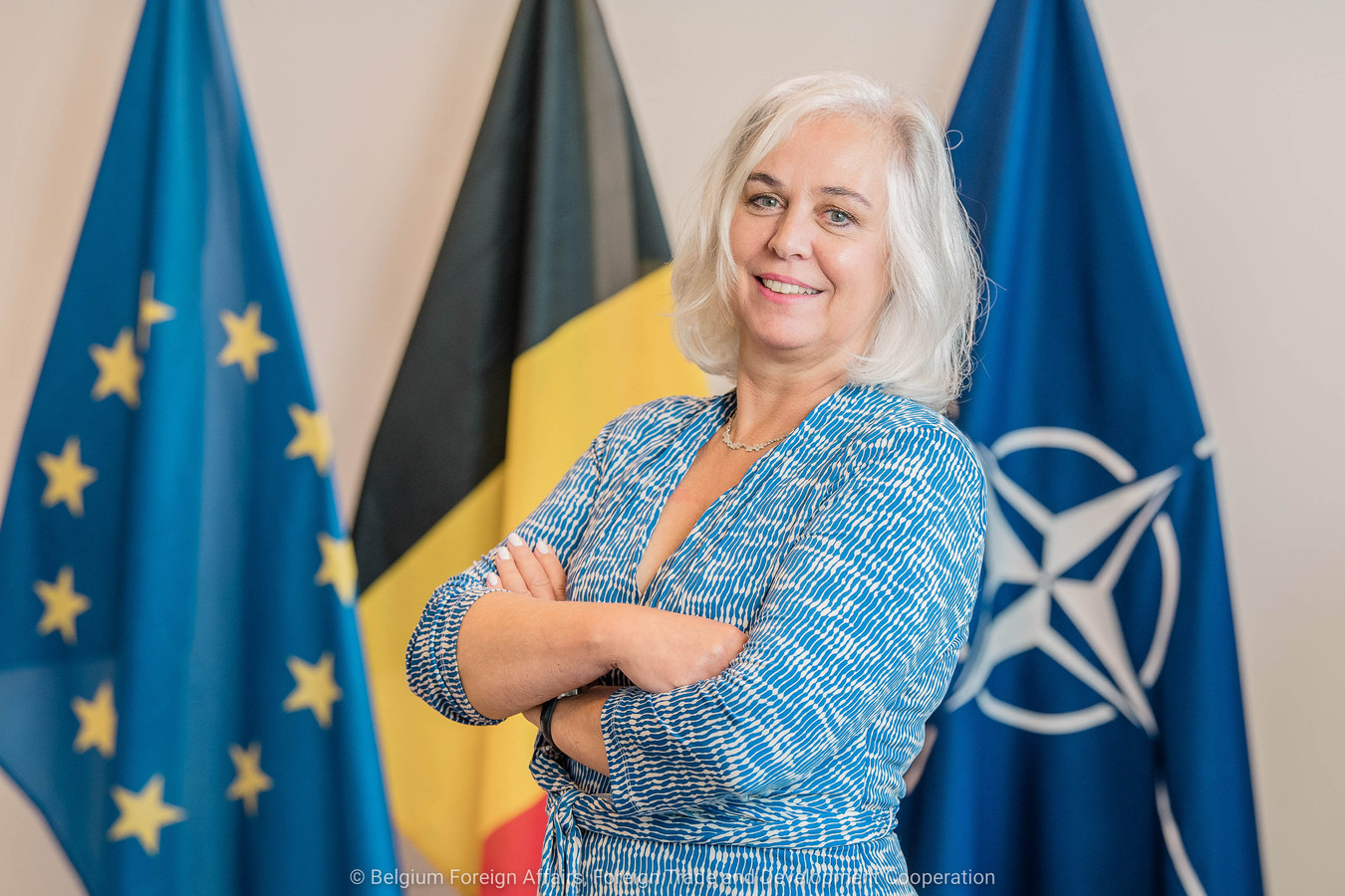 Ariadne Petridis, eerste vrouw die ons land vertegenwoordigt in de NAVO ...