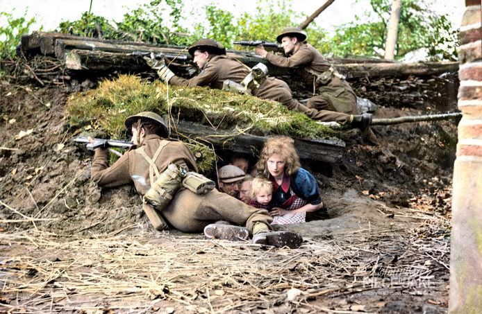 De Tweede Wereldoorlog in kleur: ‘Dat komt nóg indringender binnen ...