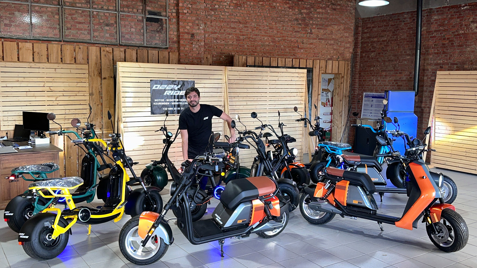 Antwerpse ondernemer produceert unieke elektrische scooters: “Ik wilde ...