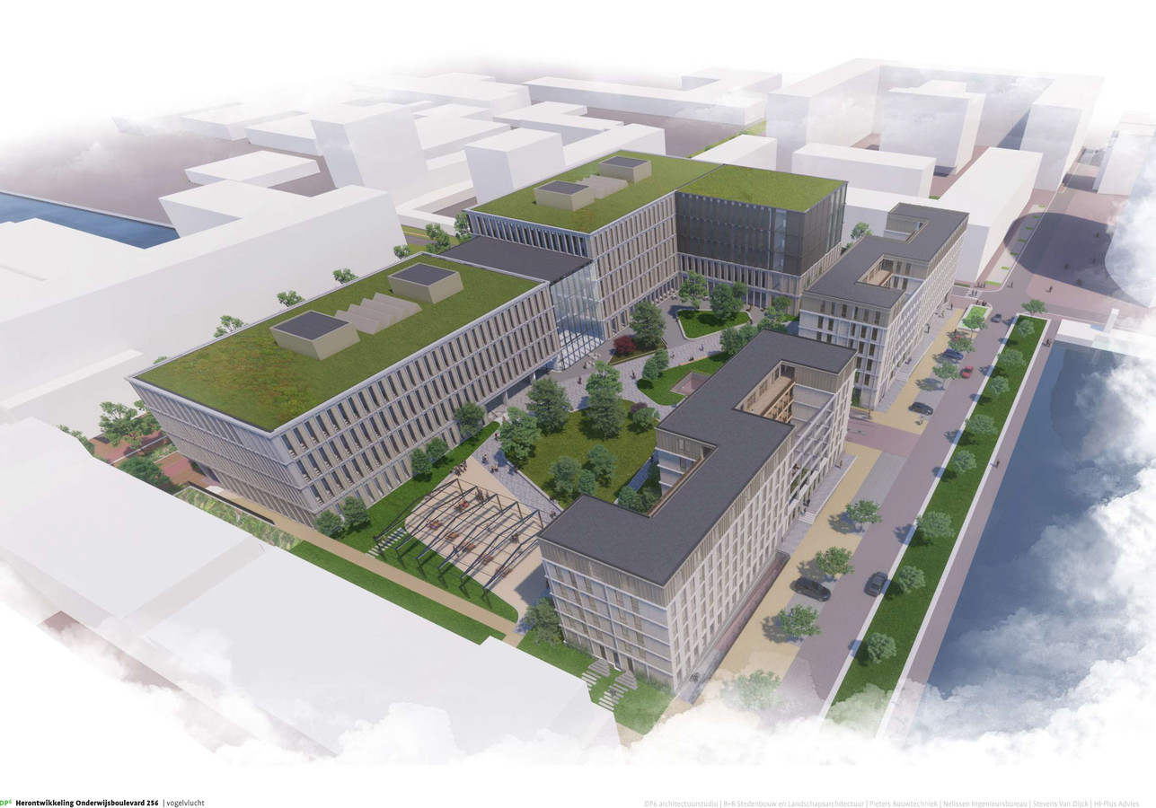 Schoolgebouw voor 5000 studenten en studentenwoningen komen flinke stap ...