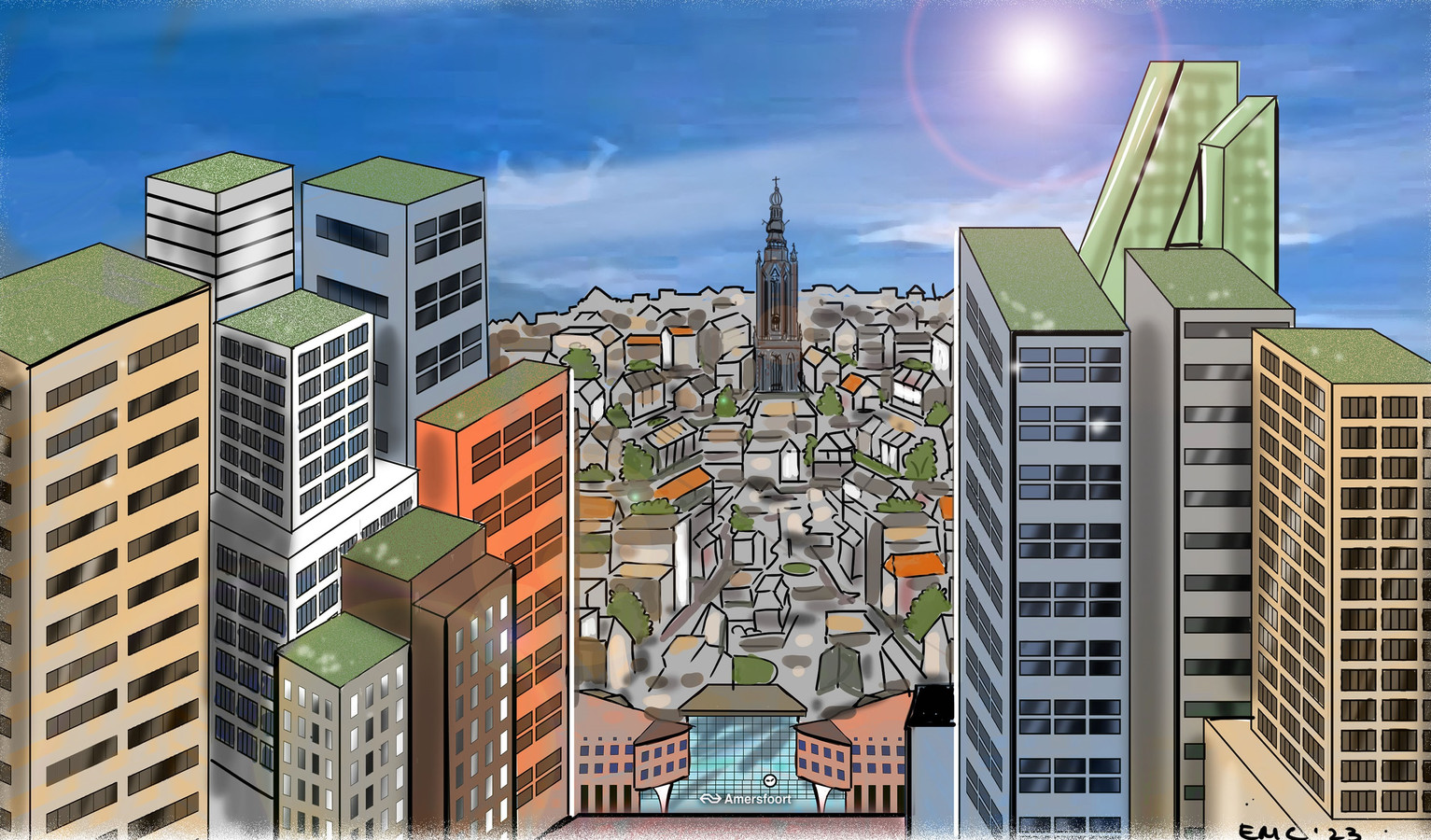 Een skyline met torens: is hoogbouw dé oplossing voor de woningnood ...