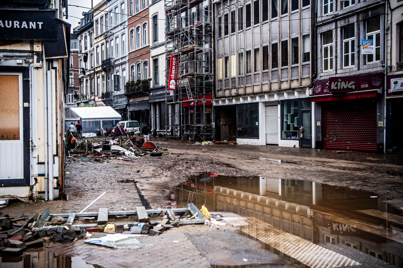 EN IMAGES: l’est du pays ravagé par les inondations | Foto | 7sur7.be