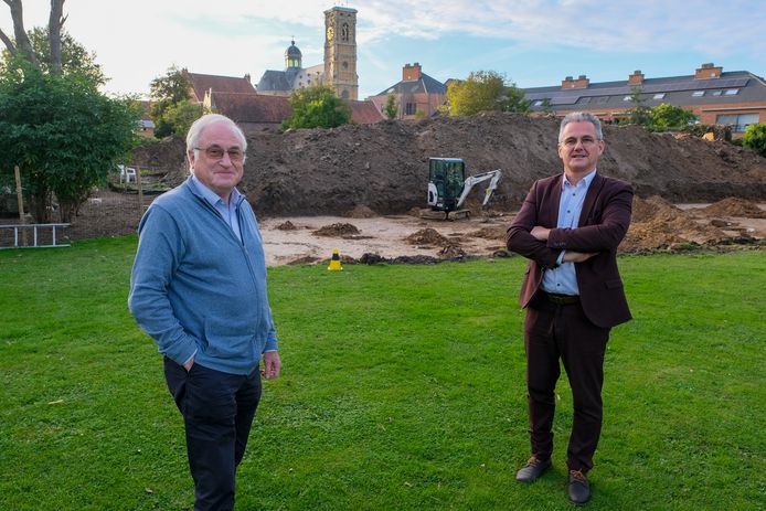 Residentie ABBEY in de maak in centrum groene parel | Grimbergen | hln.be