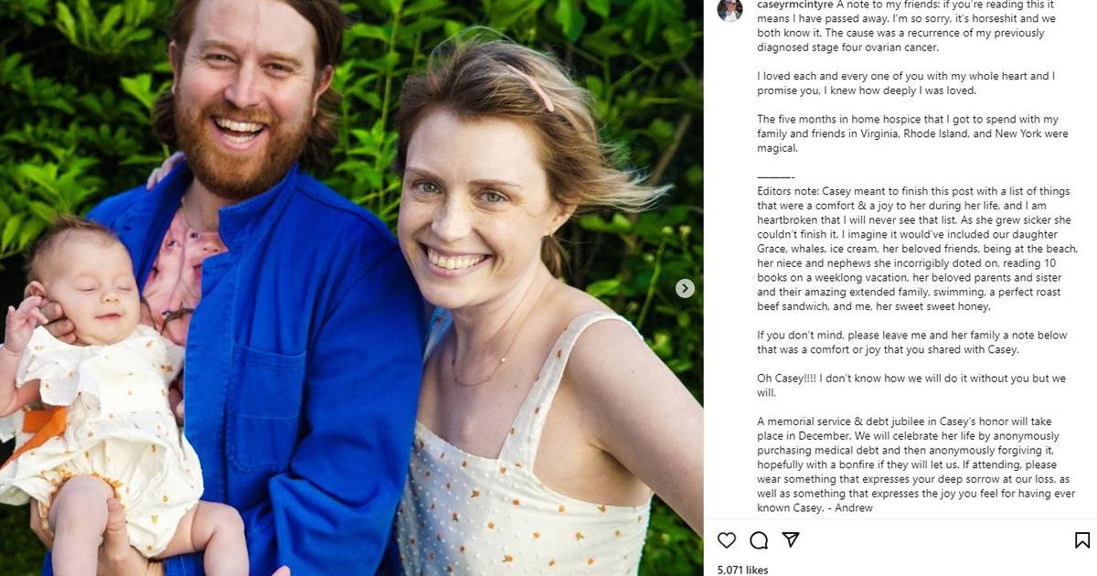 “Als je dit leest, betekent het dat ik ben overleden”: Amerikaanse ...