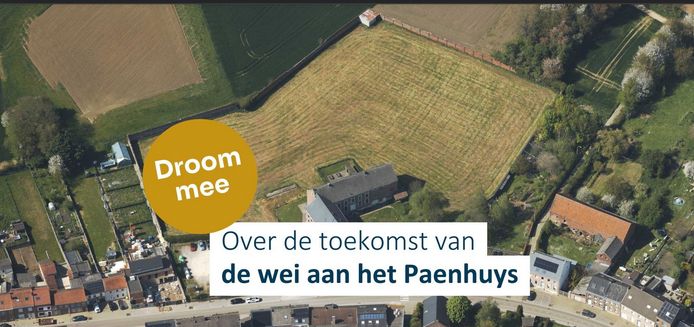Denk mee over de toekomst van de weide aan 't Paenhuys | Hoegaarden | hln.be