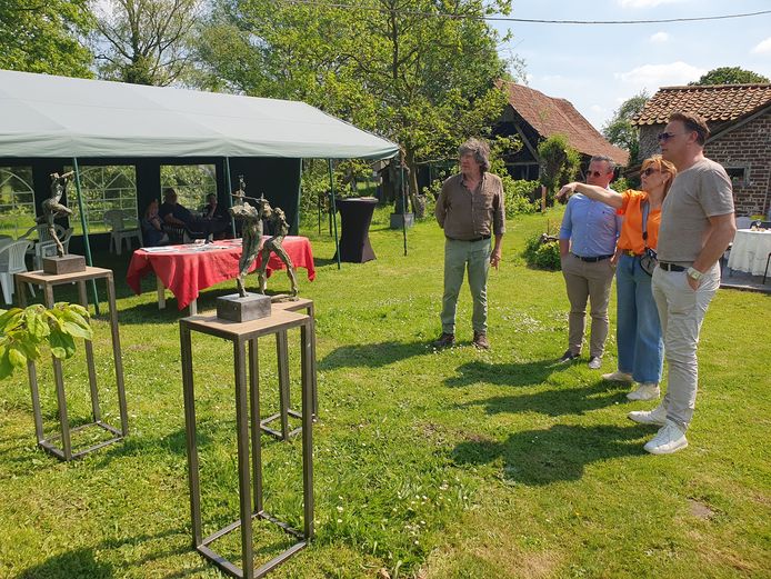 Kunstenaar Johannes Vlerick (68) toont ‘beelden in de tuin’ | Aalter ...