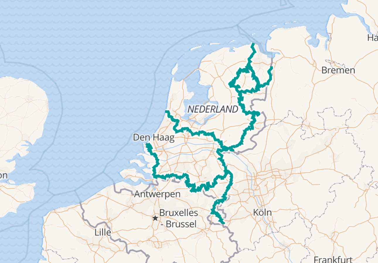 Het ‘Pieterpad voor motoren’ loopt dwars door Twente: het mulle zand maakt er een avontuur van ...
