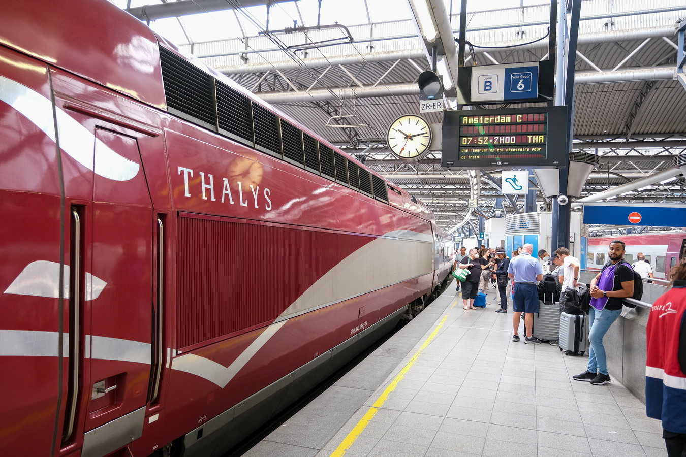 Thalys réduit son offre jusque début septembre | Foto | 7sur7.be