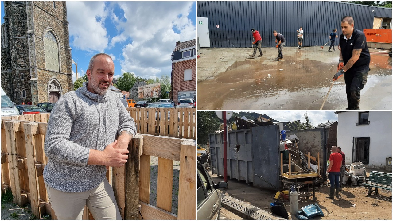 Brothers of Solidarity steekt zelf handen uit de mouwen in rampgebied ...