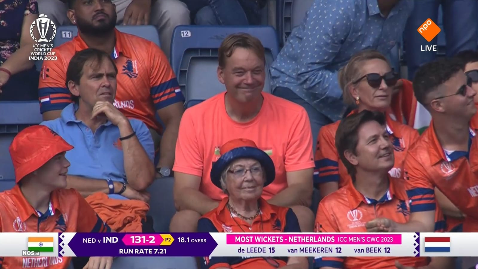 Cricketlegende Tim de Leede zoekt zoon Bas op bij WK in India: ‘Het was ...