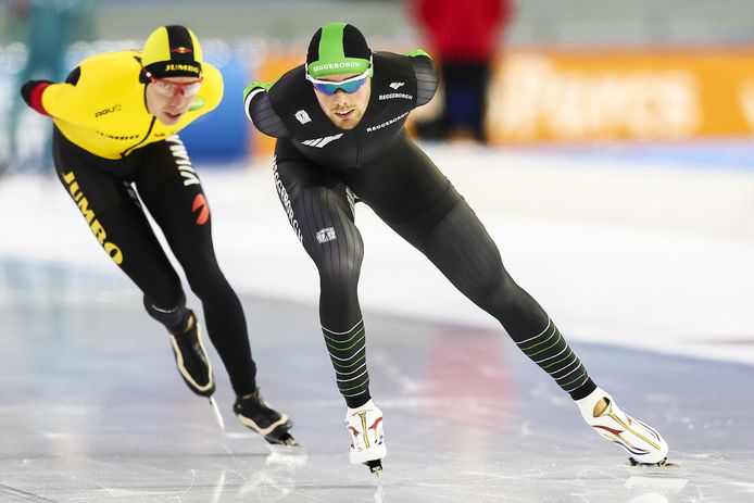 Patrick Roest blijft Jorrit Bergsma twee tienden voor op vijf kilometer ...