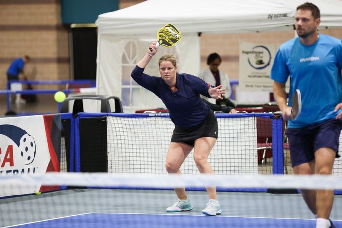 KIJK. Zoals in de oude dagen: Kim Clijsters leeft zich uit op ...