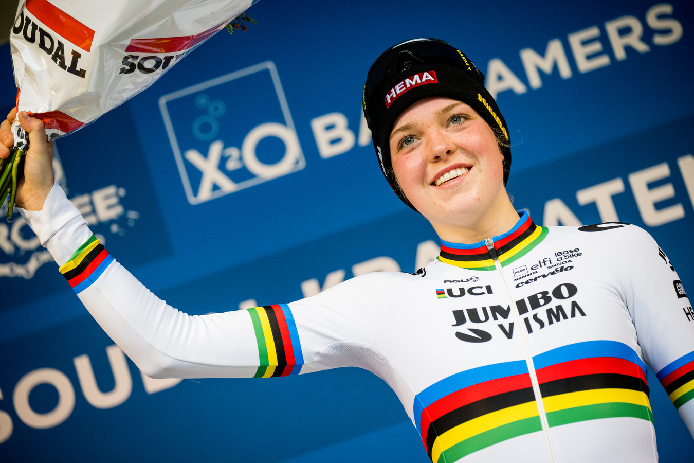 Wereldkampioene veldrijden Fem van Empel klaar voor Brabantse Pijl: ‘Ik ben benieuwd waar ik sta ...