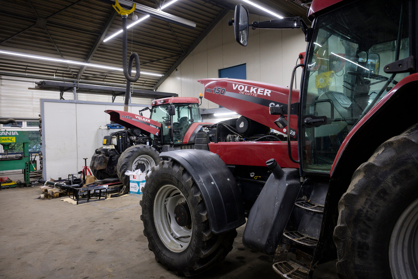 Loonwerkersbedrijf Volker uit De Lutte zorgt dat er het hele jaar rond ...