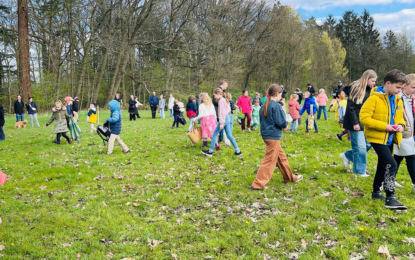 KIJK. Honderden kinderen rapen 8.000 paaseitjes in Bokrijk: “Dit is zo ...