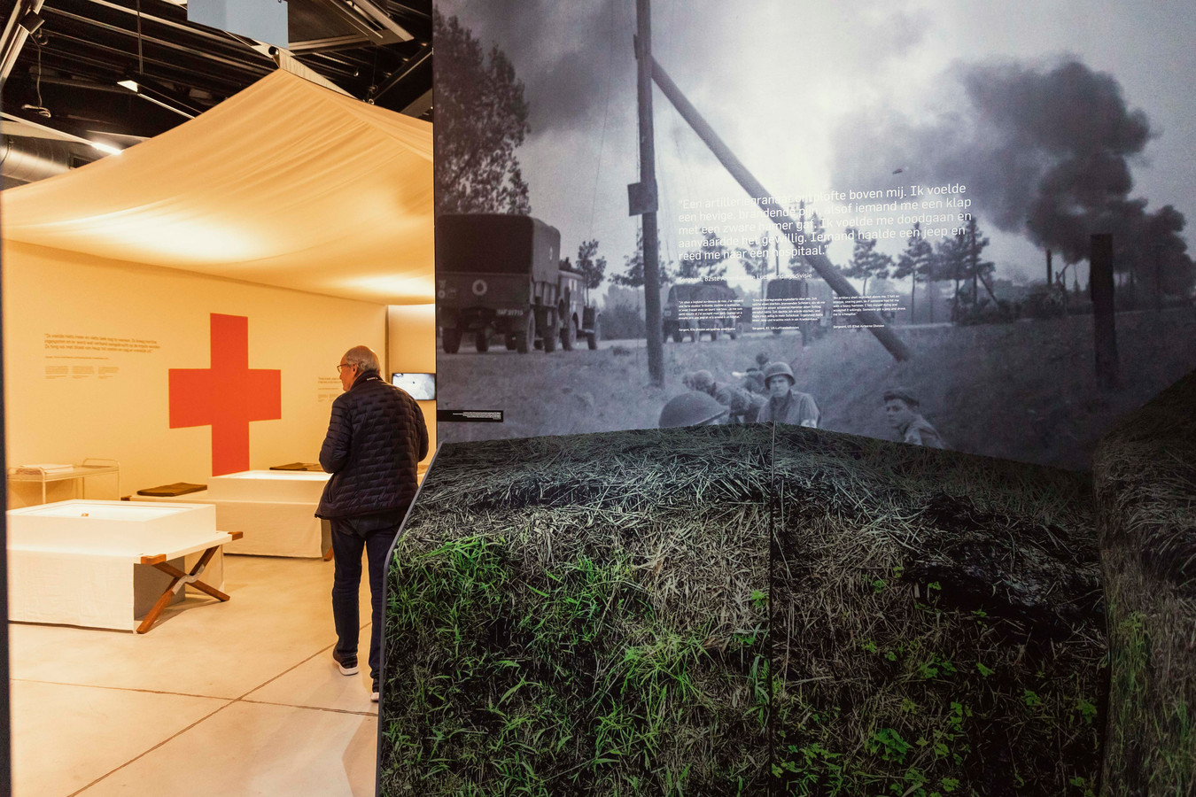 ZIEN. Bezoekers nemen eerste kijkje in gloednieuw WOII-museum ...