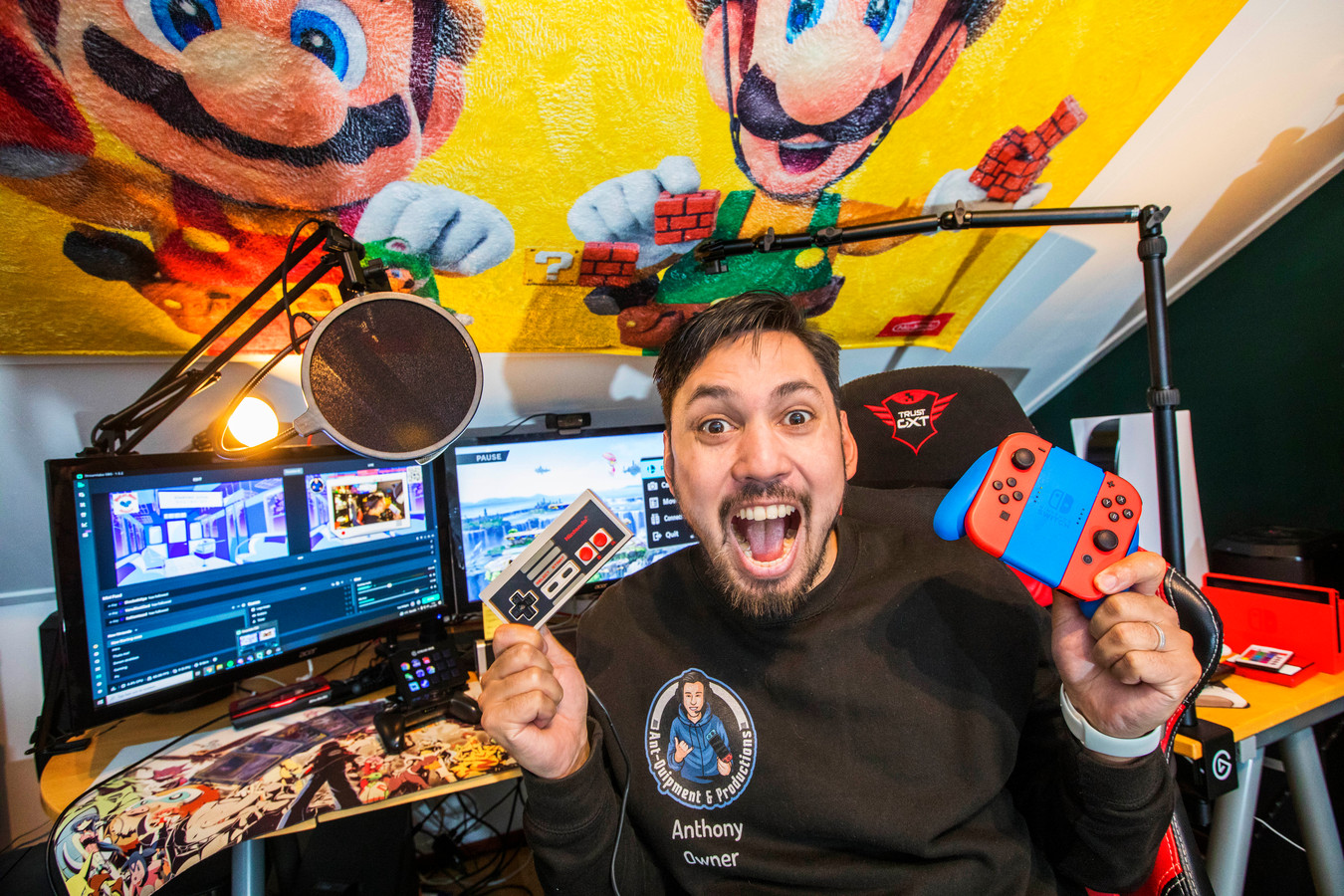 Van boeman op school tot nationale stream-koning: ‘Het is heel druk en ...