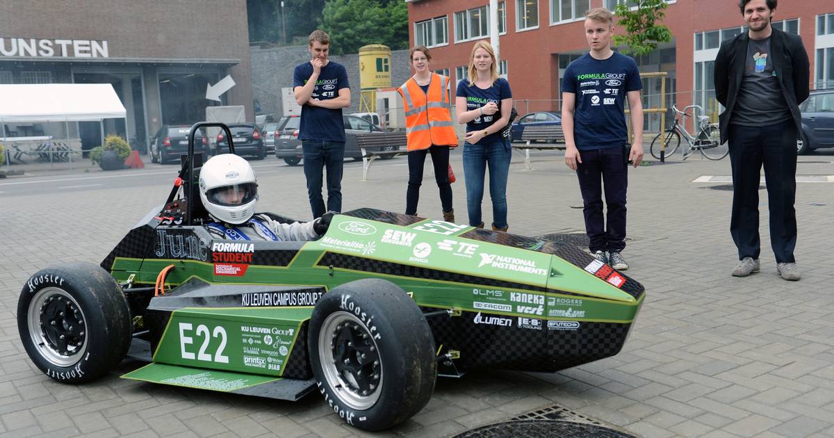 Groep T bouwt snelst optrekkende elektrische racewagen | Leuven | hln.be