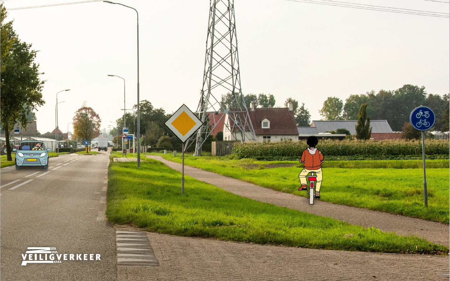 Je bent jarig. En wat doe je dan? Je maakt een verkeersquiz. Ook om van ...