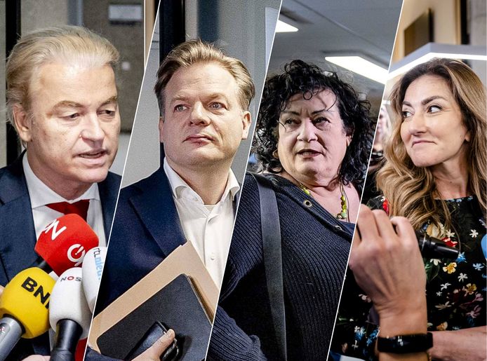 Wie knippert er als eerste met de ogen in de formatie? Pieter of Dilan ...