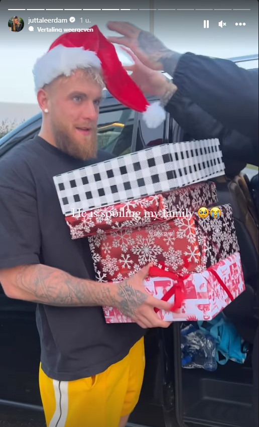 Jake Paul deelt dure cadeaus uit in huize Leerdam, Van der Vaart en ...
