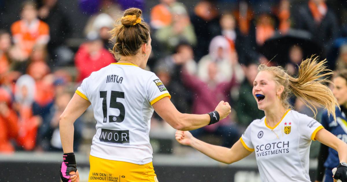 Matla vindt één gaatje en dat levert HC Den Bosch de EHL-Cup op | Den ...