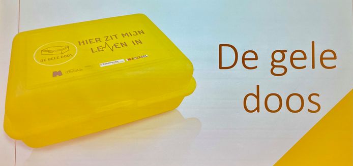 Gele doos helpt hulpdiensten snel aan cruciale gegevens van ...