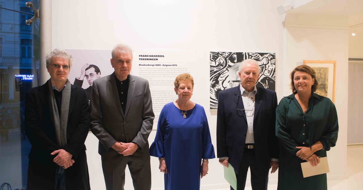 Expositie met tekeningen van Frans Masereel officieel geopend: “Dit is ...