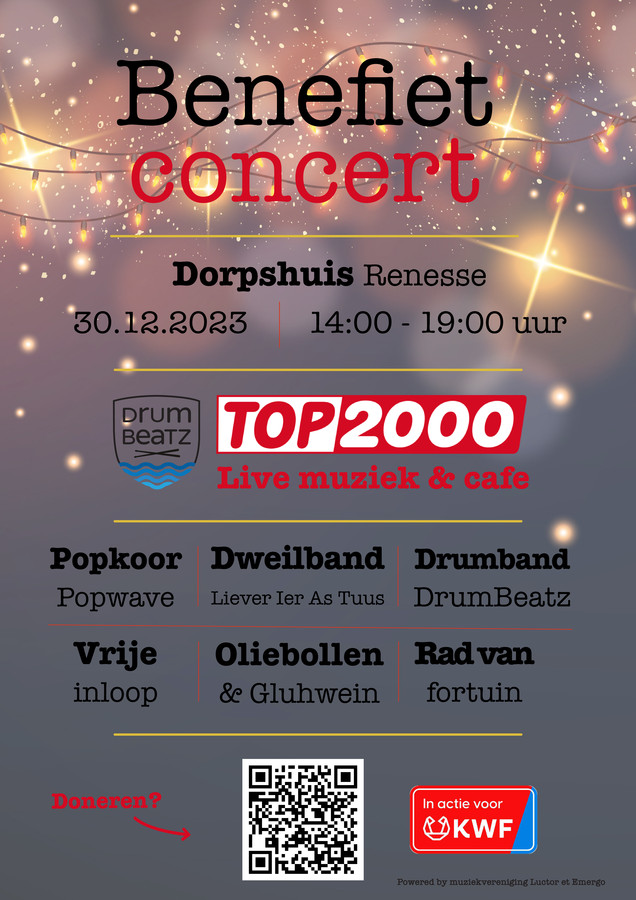 Vrij binnenlopen bij benefietconcert Top2000: ‘We hoeven dit goede doel ...