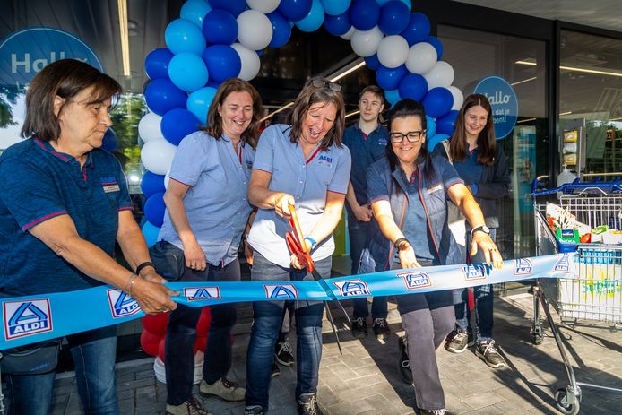 Vernieuwde en duurzame Aldi-winkel in Herselt-centrum heropent de deuren: “Moderne uitstraling ...
