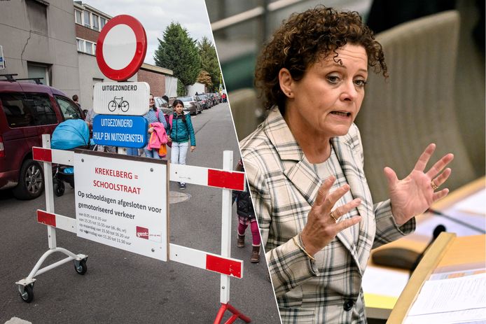 10.000 euro Vlaams geld voor slagbomen aan 8 Gentse schoolstraten | Gent | hln.be