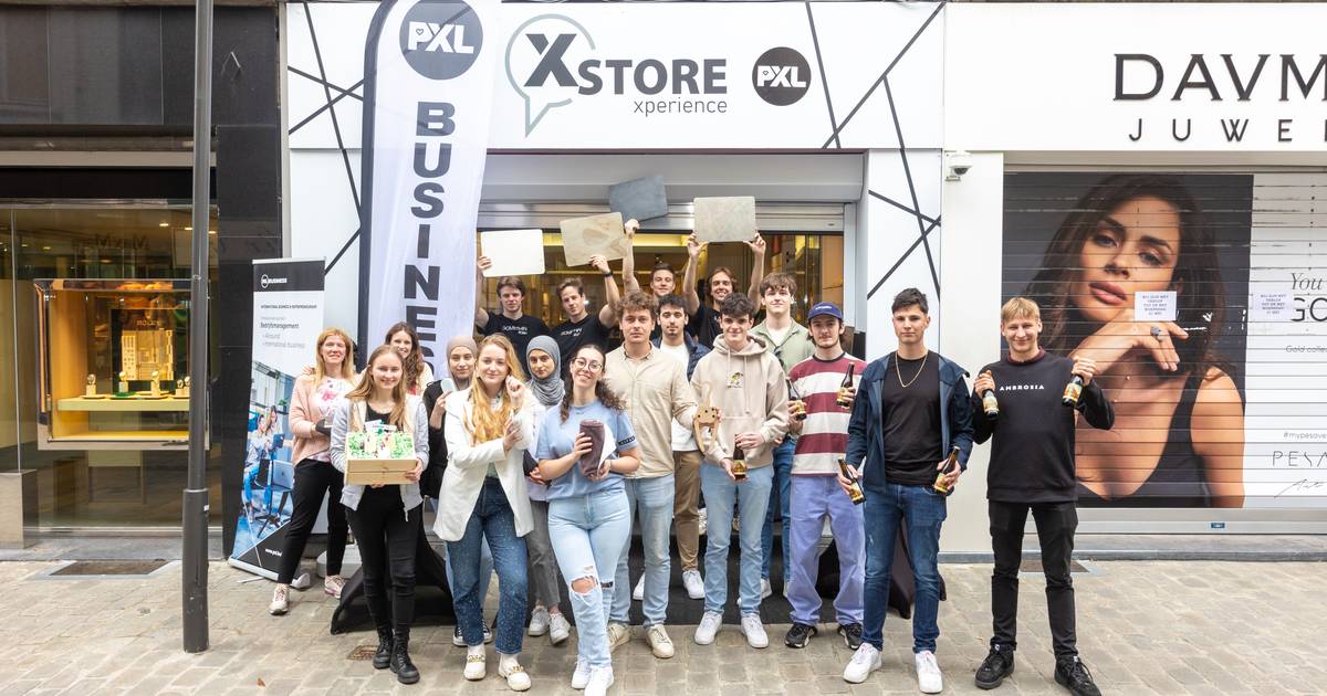 ZIEN. PXL-studenten openen pop-upstore in Hasselt | Hasselt | hln.be