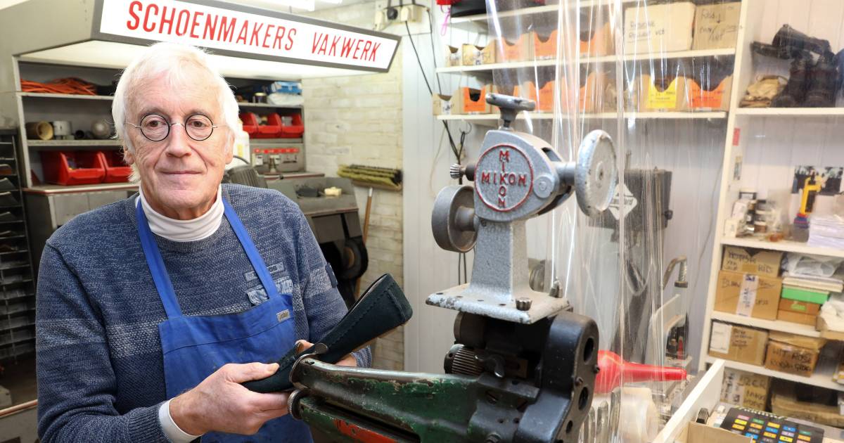 Schoenmaker Fred al 57 jaar bij zijn leest: ‘Stond niet te springen om ...