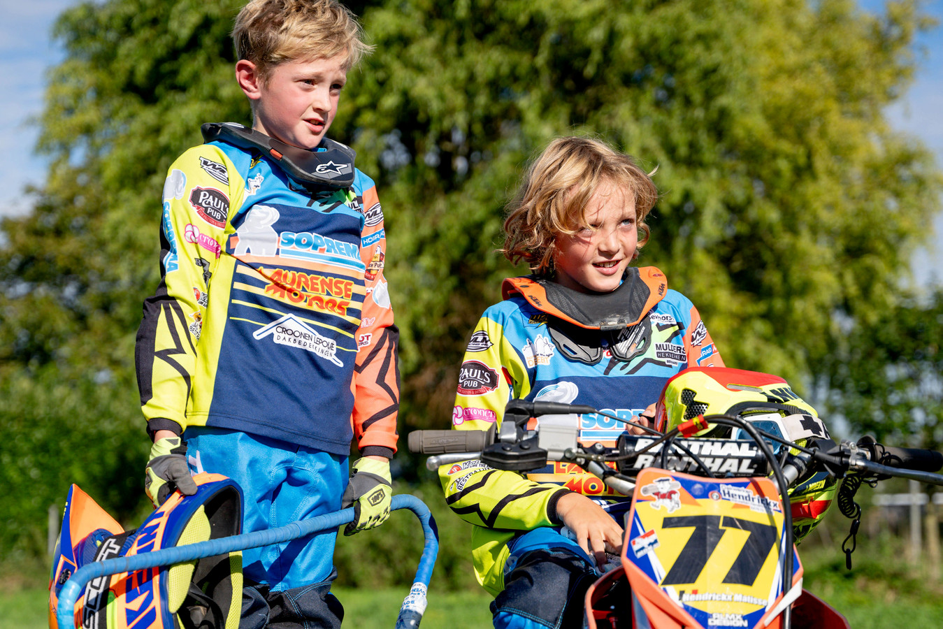 Wimke (10) en Geert (9) uit Afferden maken vliegende start in eerste ...