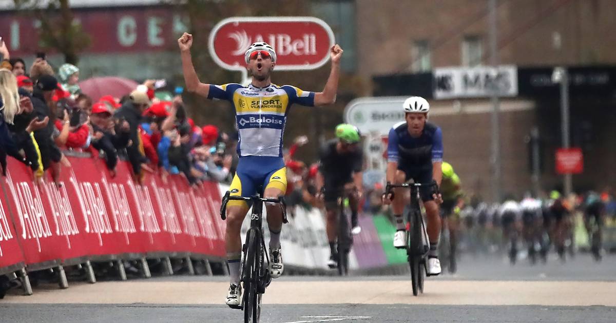 Kamiel Bonneu houdt snelle mannen af in Tour of Britain en pakt tweede ...