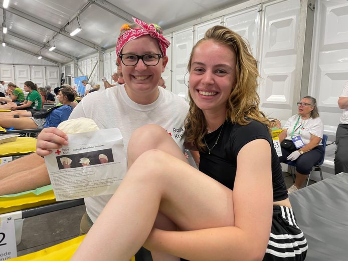 Uren wachten totdat je blaar geprikt wordt, maar dat is het allemaal ...