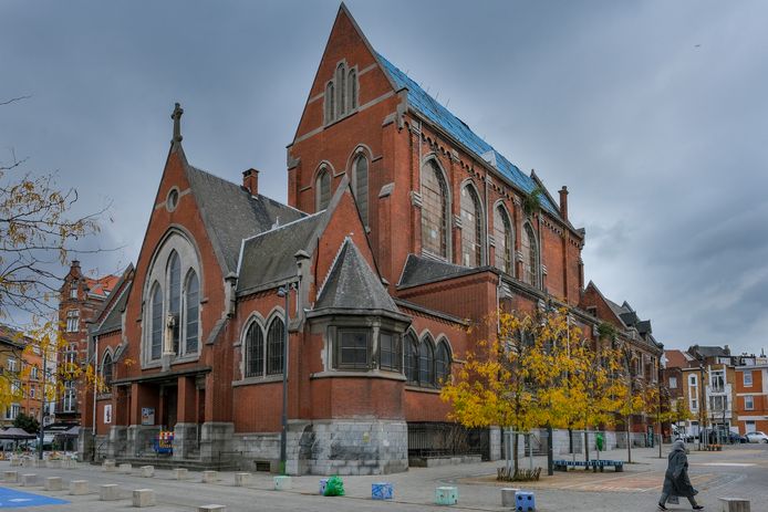 Kerk van Vorst wordt deels omgevormd tot klimzaal | Brussel | hln.be
