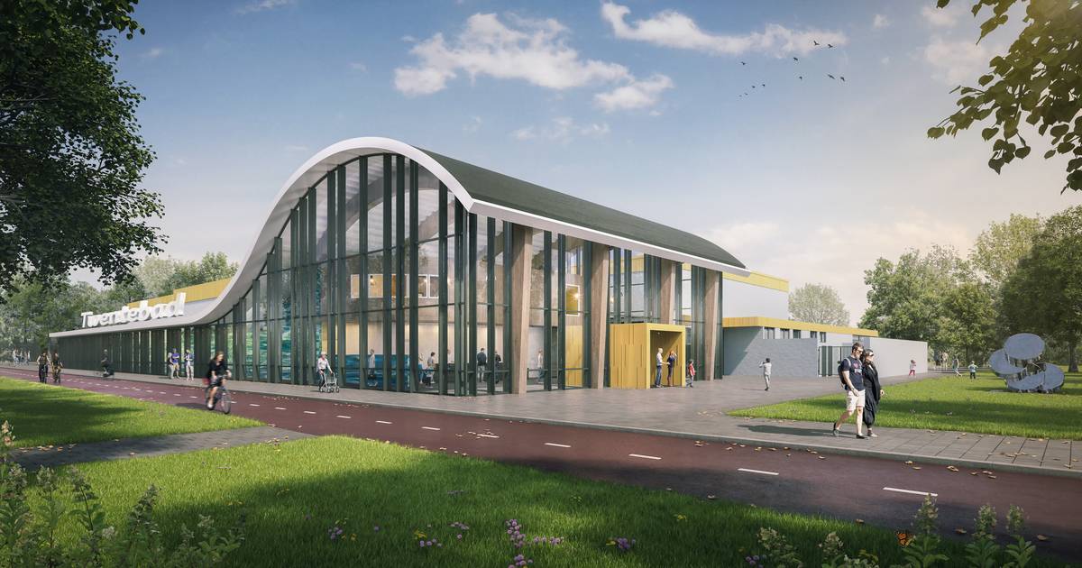 Zo ziet de nieuwe entree van het Twentebad in Hengelo er uit | Hengelo ...