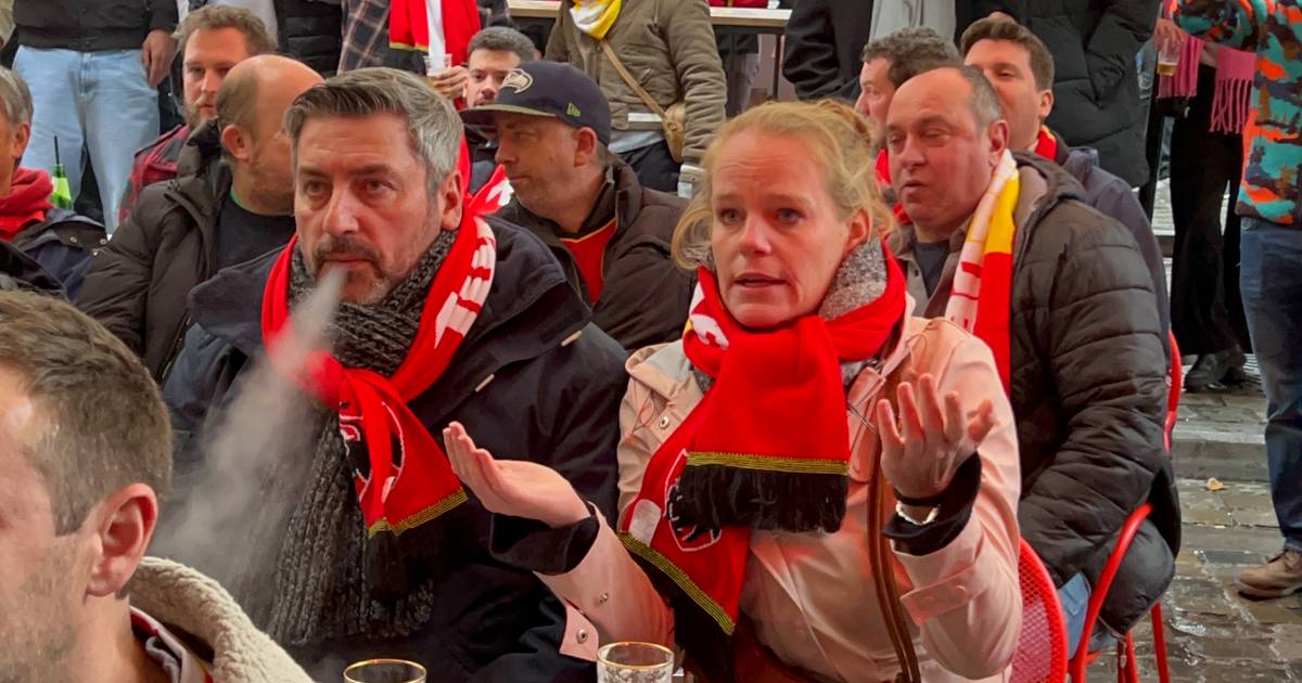 Feestgedruis blijft uit op Oude Markt na nederlaag van de Rode Duivels ...