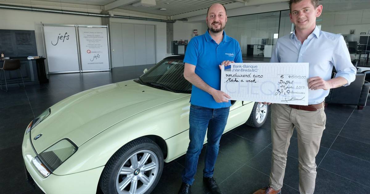 Garage schenkt cheque aan goed doel | Duffel | hln.be