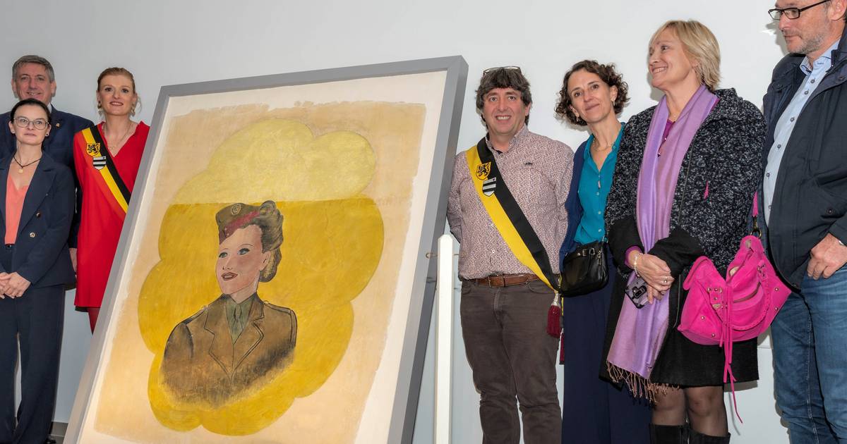 Muurschildering van soldaat uit Tweede Wereldoorlog in basisschool De ...