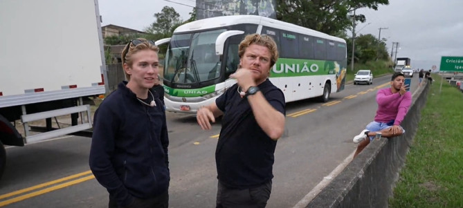 Na grimmige situatie in Brazilië grijpt productie in bij Race across ...