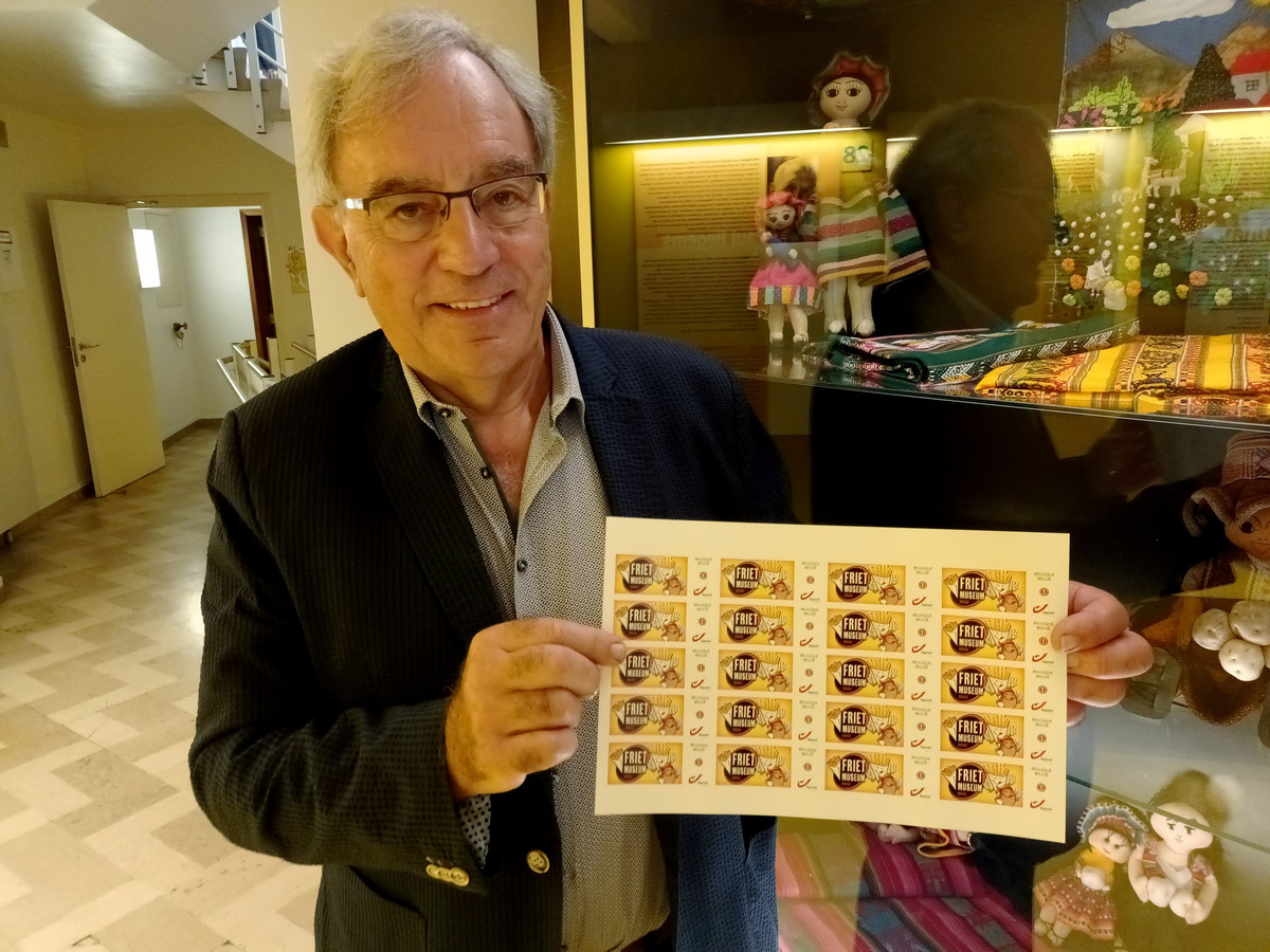 Brugs Frietmuseum werkt mee aan de Frietkotpostzegels van Bpost | Foto ...