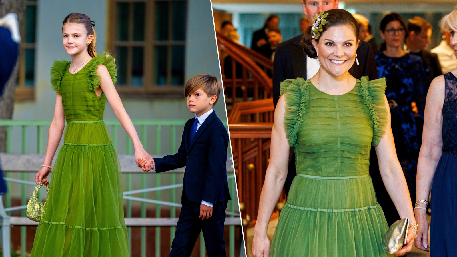Ze is nog maar 11, maar de Zweedse prinses Estelle steekt Kate ...