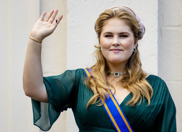 Koningspaar: Prinses Amalia kan deur niet uit vanwege bedreigingen ...