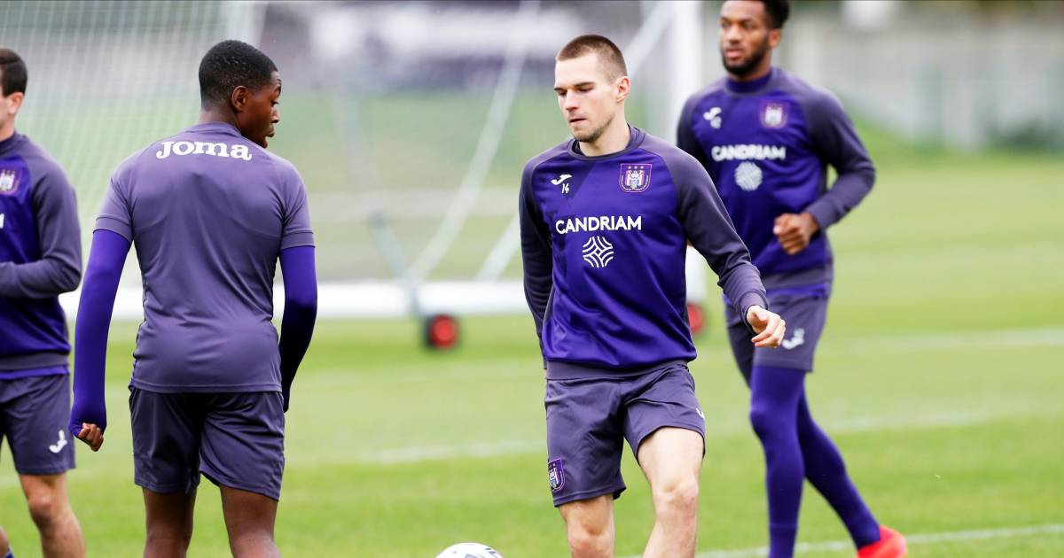 Mykhaylichenko is speler van Anderlecht die positief testte ...