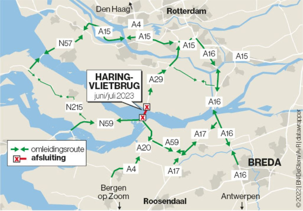 Sluipen door de polder, filerijden of thuiswerken? Hoe het verkeer zich ...