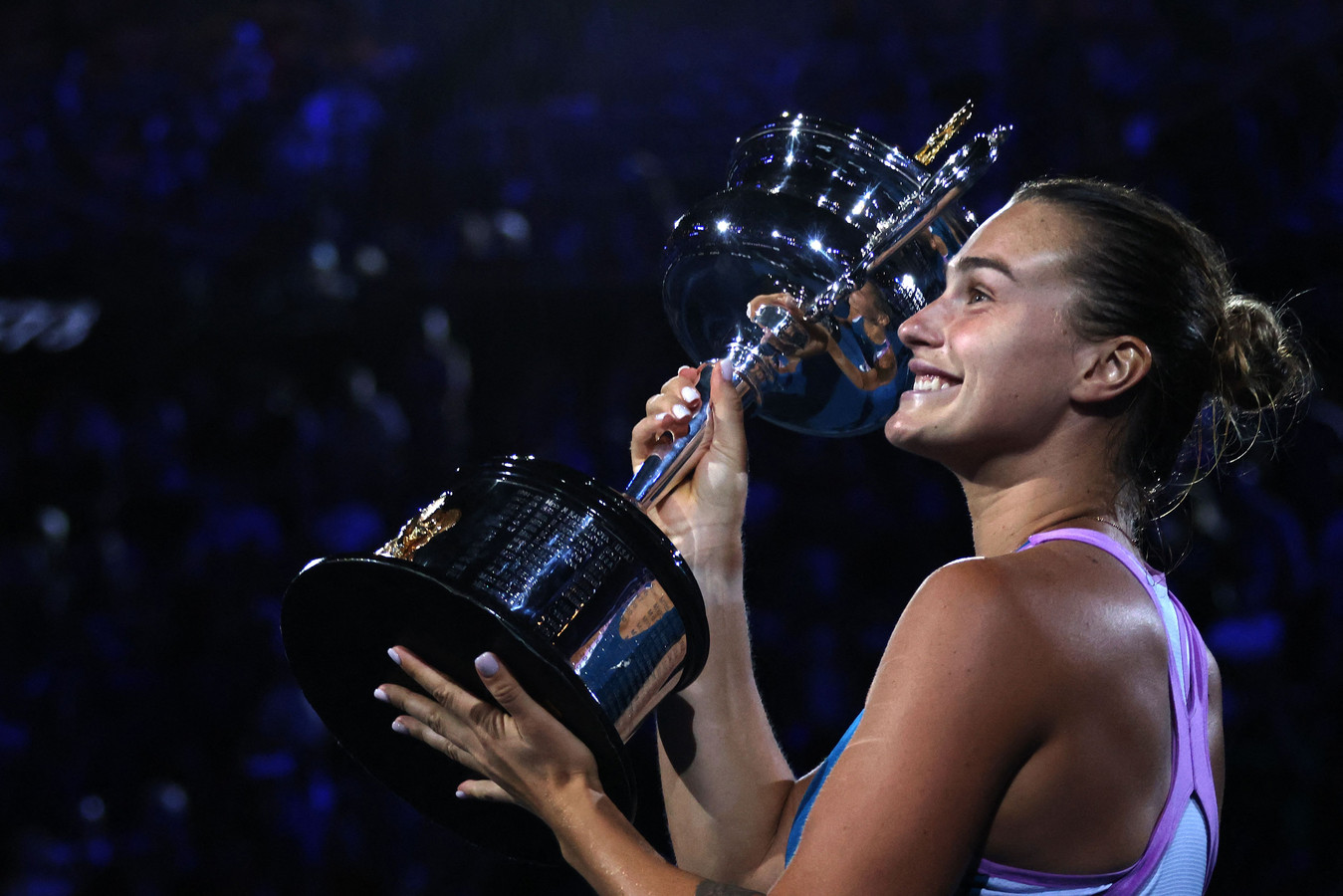 Aryna Sabalenka, voormalig dubbelpartner van Elise Mertens, wint ... Aryna Sabalenka, voormalig dubbelpartner van Elise Mertens, wint ...