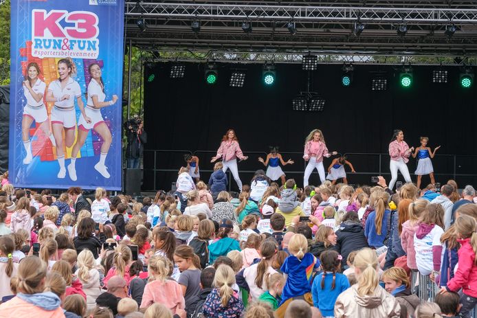 Domein Sport Vlaanderen al voor derde keer decor van K3 Run & Fun, maar alle tickets al de deur ...