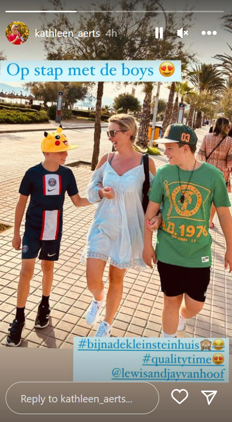 BV 24/7. Astrid Coppens viert de verjaardag van Billie-Ray en Tine ...